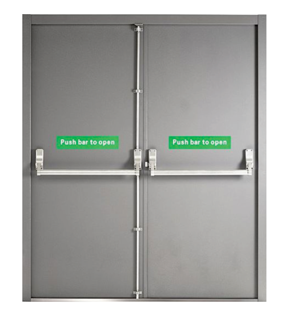 Acoustic Metal Doors with Powder Coating Finish - Galaxy Fire